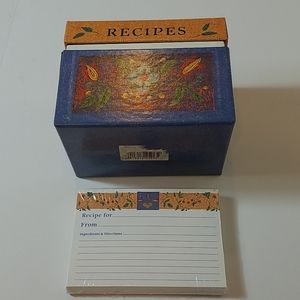 Hallmark | Kitchen | Hallmark Recipe Card And Box Set | Poshmark